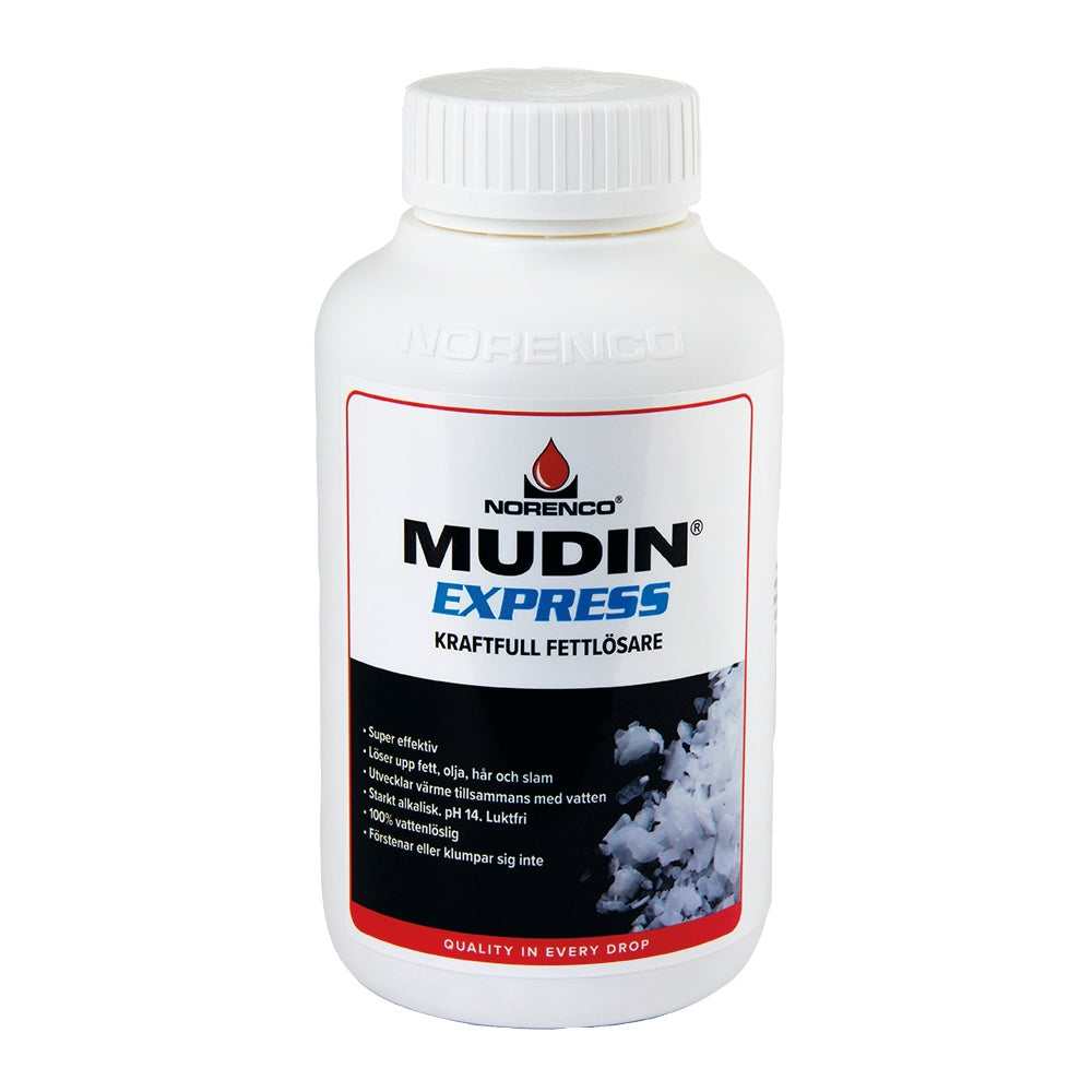 Fettlösare Mudin Express 1 liter Norenco | Byggahus.se Shop