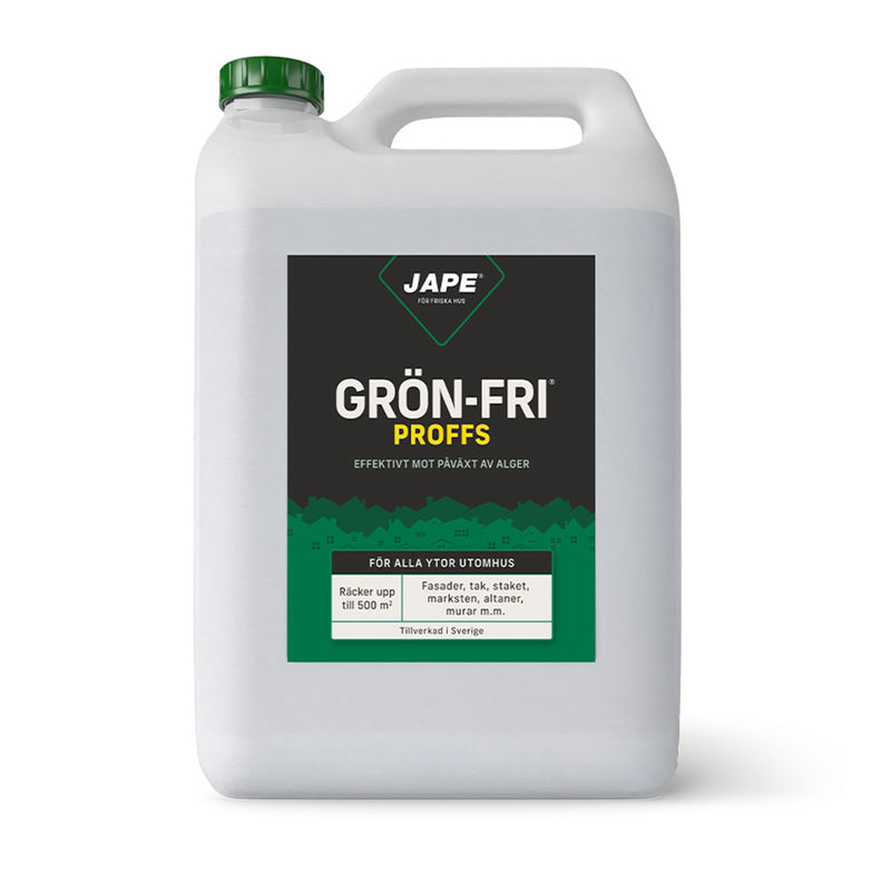 Grön-Fri Proffs 5 liter Jape | Byggahus.se Shop